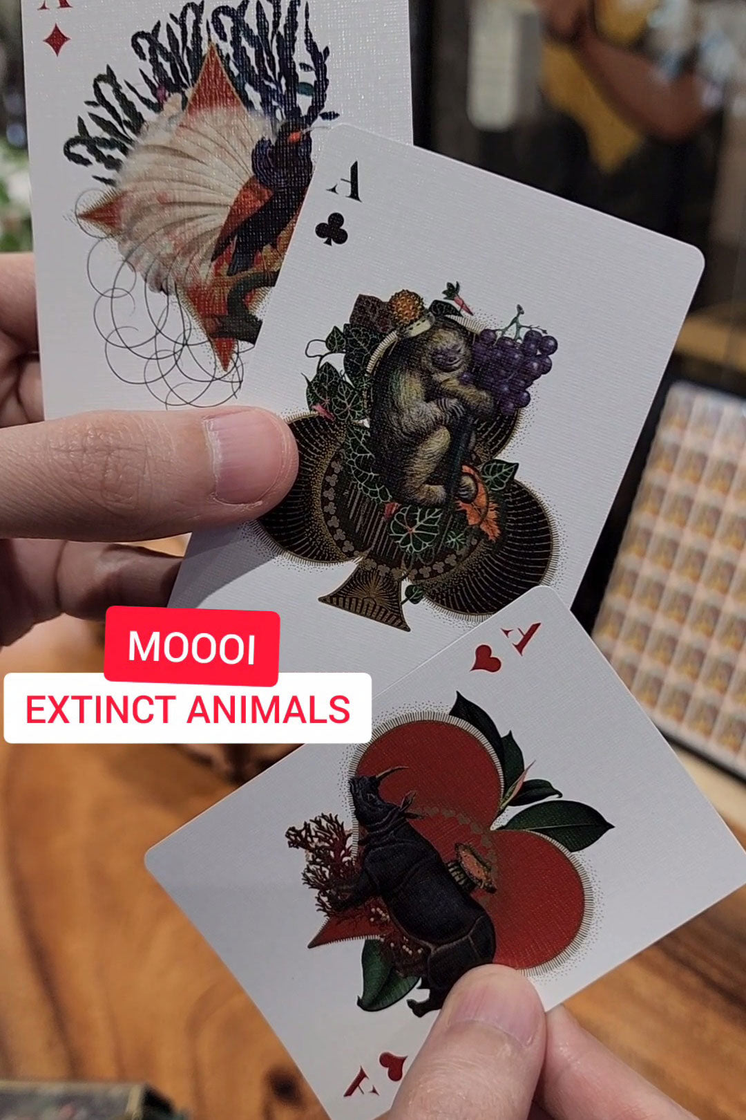 Moooi Extinct Animals Playing Cards – RunIt Decks