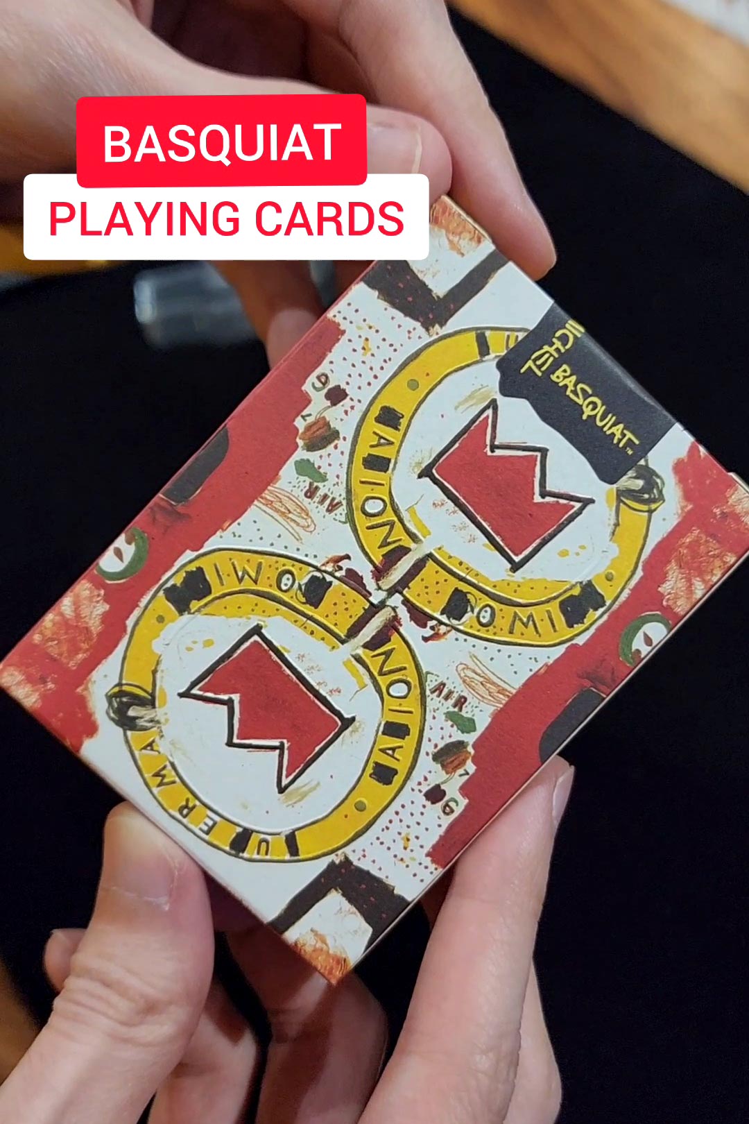 Unboxing the Basquiat Playing Cards – RunIt Decks