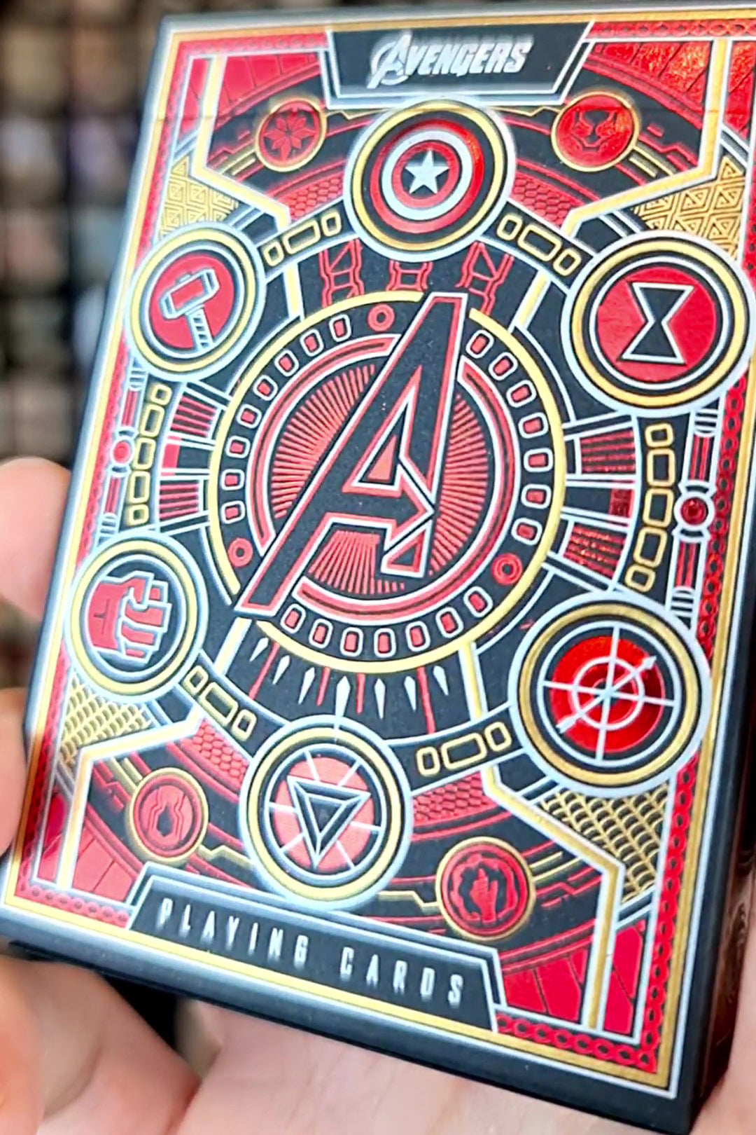 Avengers Red Playing Cards – RunIt Decks
