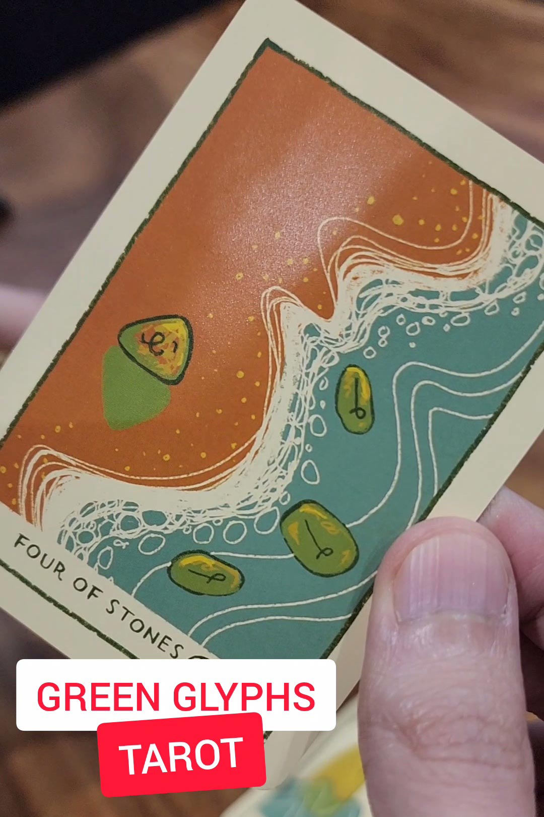 Green Glyphs Tarot Cards – RunIt Decks