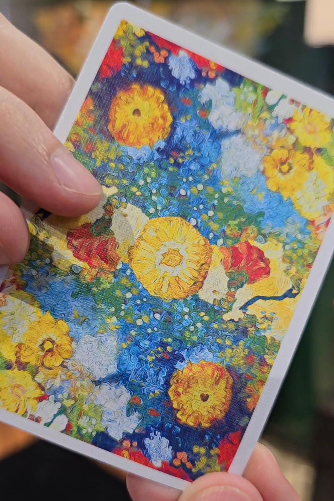 Unboxing the Van Gogh's Zinnias Amsterdam Playing Cards – RunIt Decks