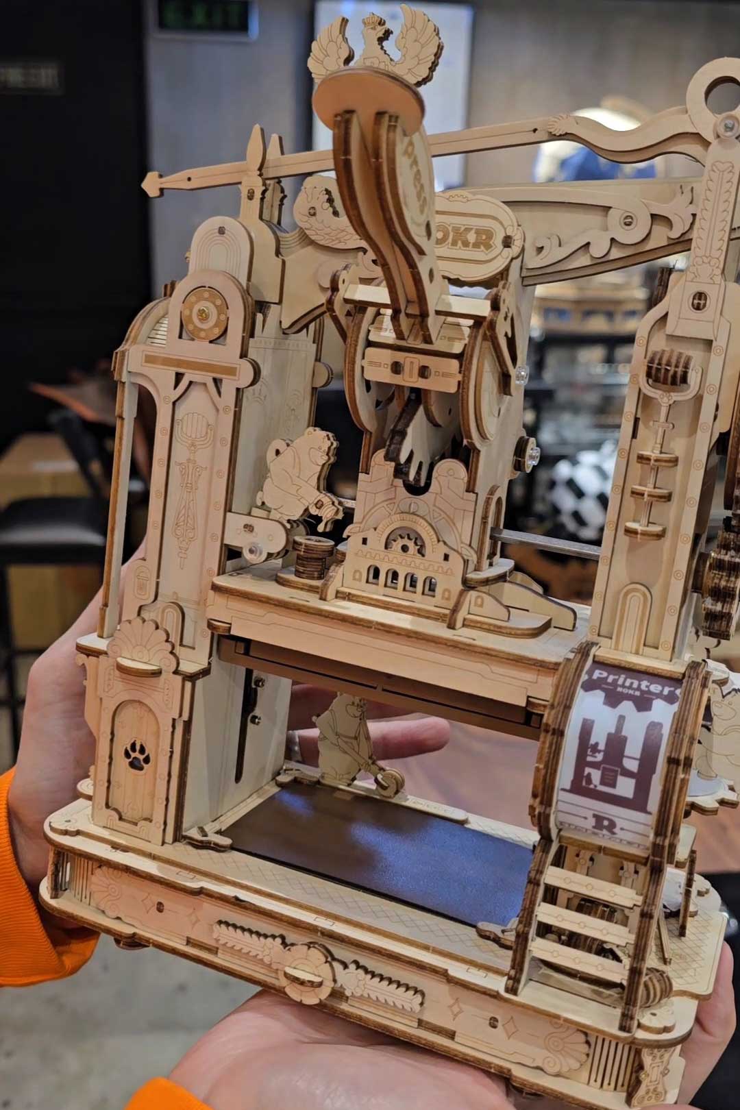 Assembled Classic Printing Press DIY Kit – RunIt Decks