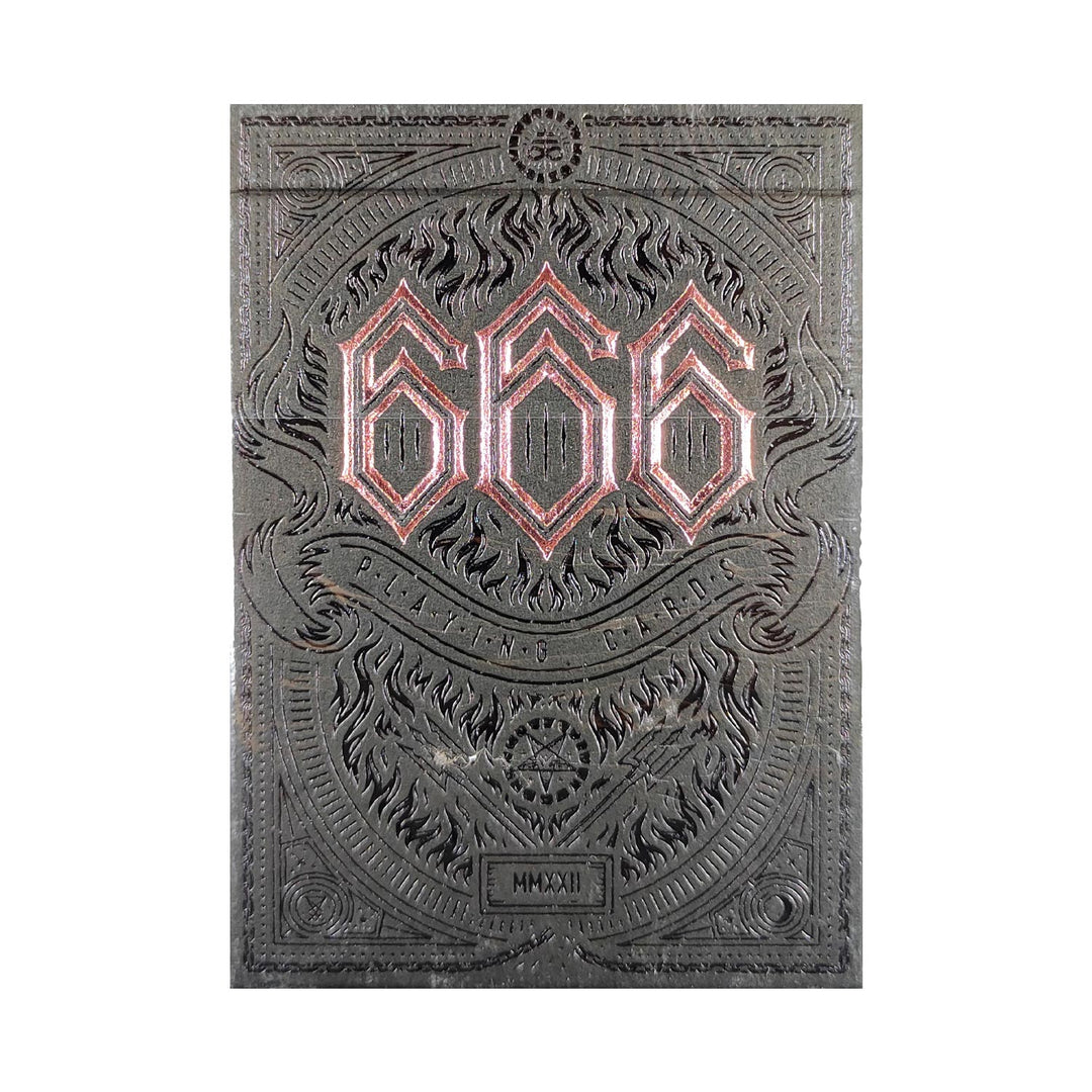 666 Rose Gold Playing Cards – RunIt Decks
