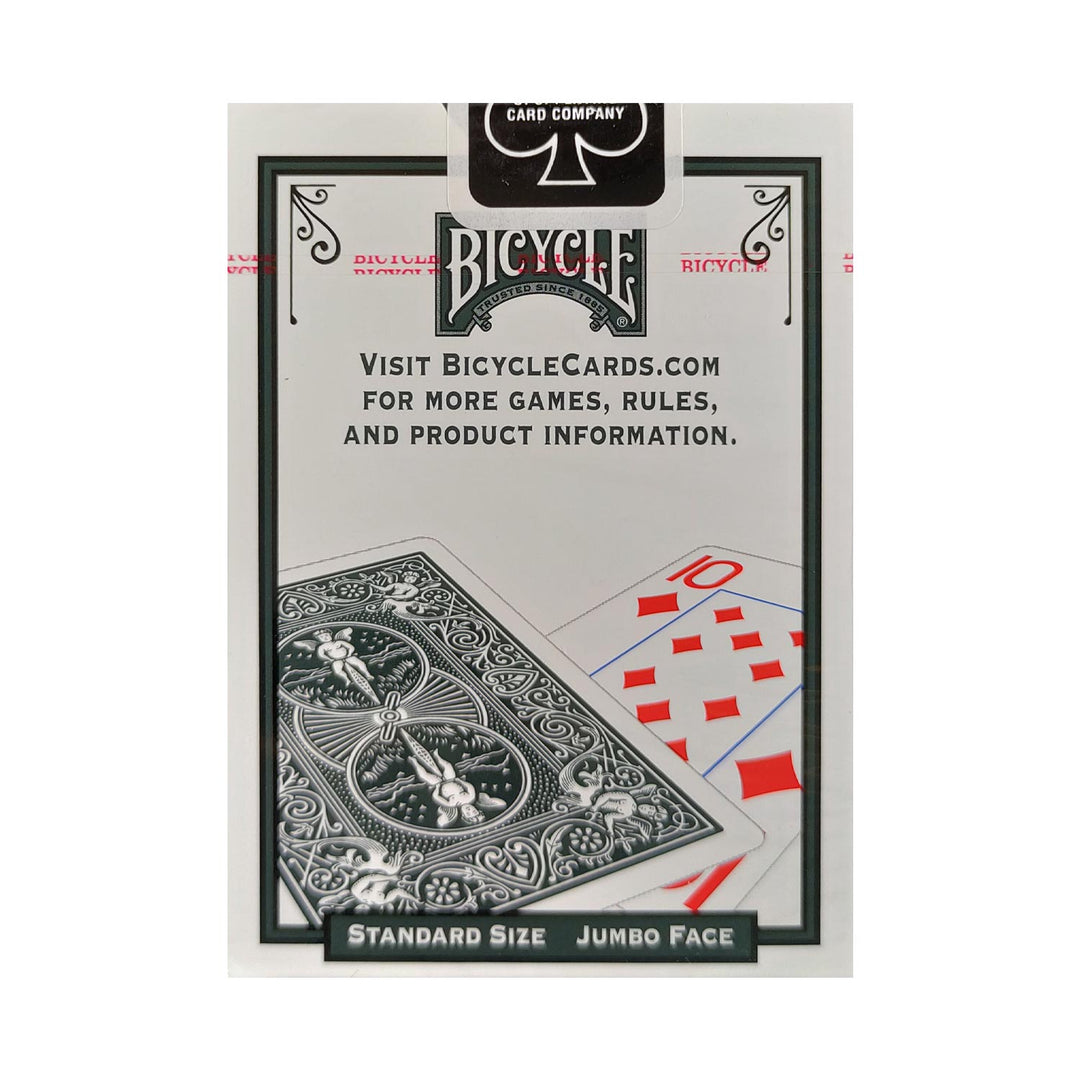 Bicycle Colored Rider Back Jumbo Index Black Playing Cards – RunIt Decks