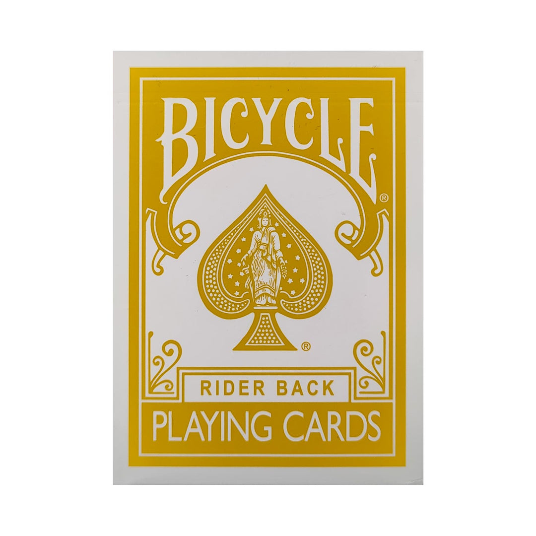 Bicycle Reversed Yellow Classic Playing Cards – RunIt Decks