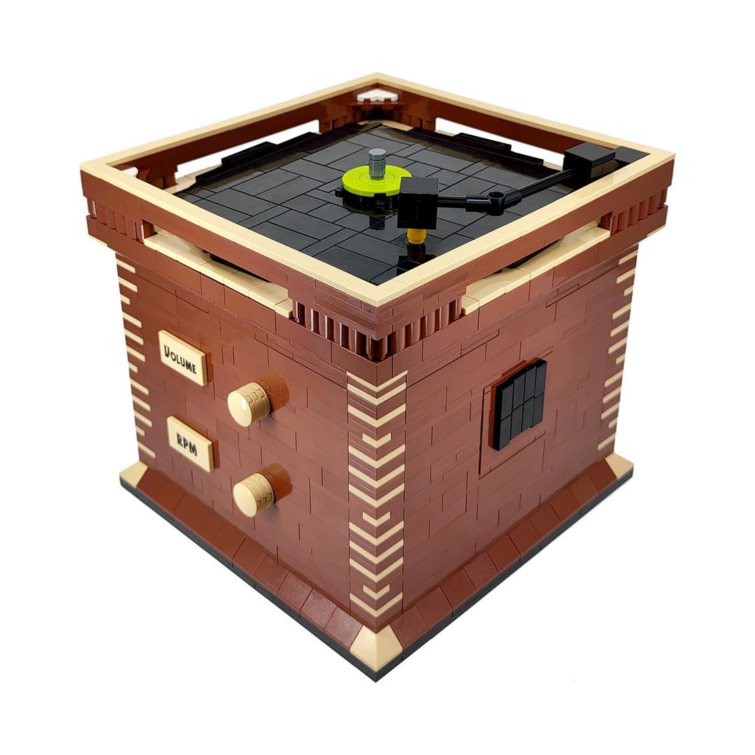 Grandpa's Gramophone Lego Puzzle Box – RunIt Decks