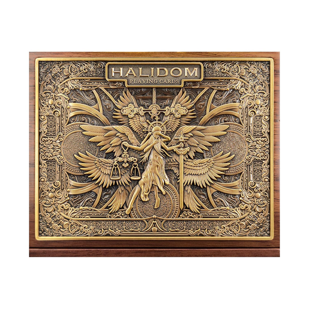 Halidom Deluxe Walnut Collector's Set – RunIt Decks