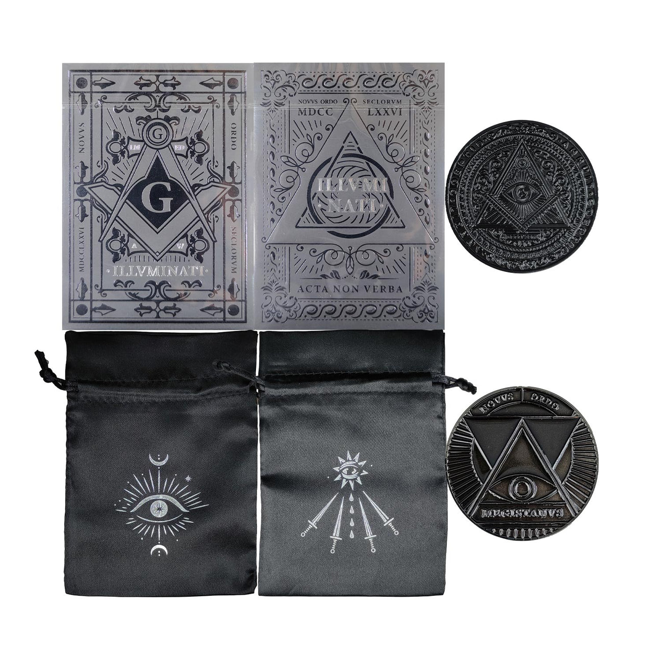 Illuminati Collector's Set Playing Cards – RunIt Decks