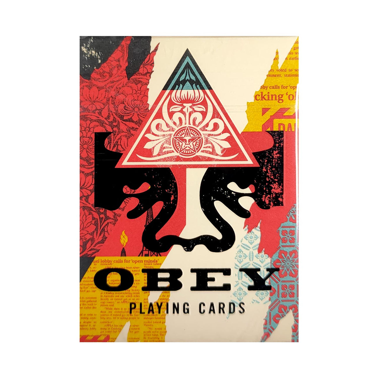 Obey Collage Edition Playing Cards – RunIt Decks