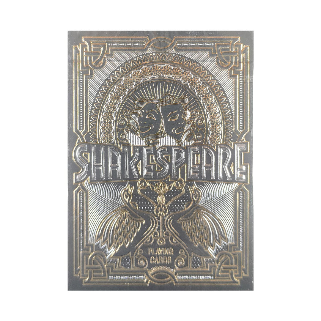 Shakespeare Black Playing Cards – RunIt Decks