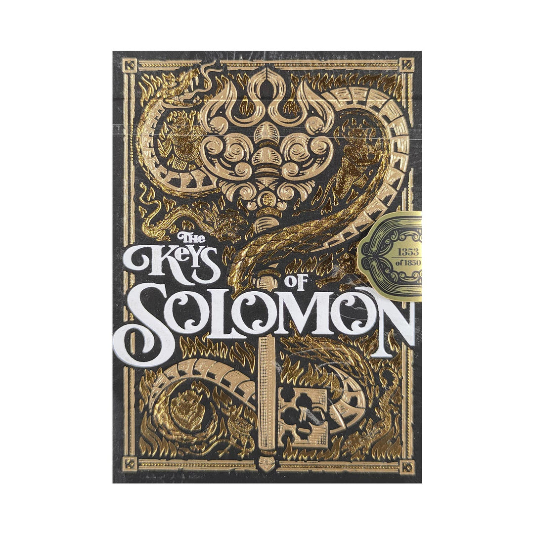 The Keys of Solomon Golden Grimoire Playing Cards – RunIt Decks