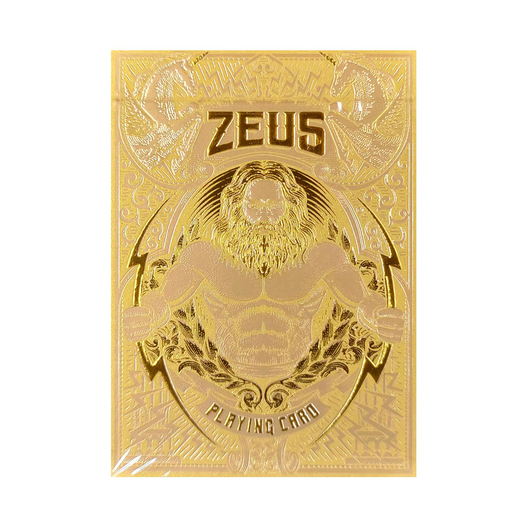 Zeus Mighty Gold Playing Cards – RunIt Decks