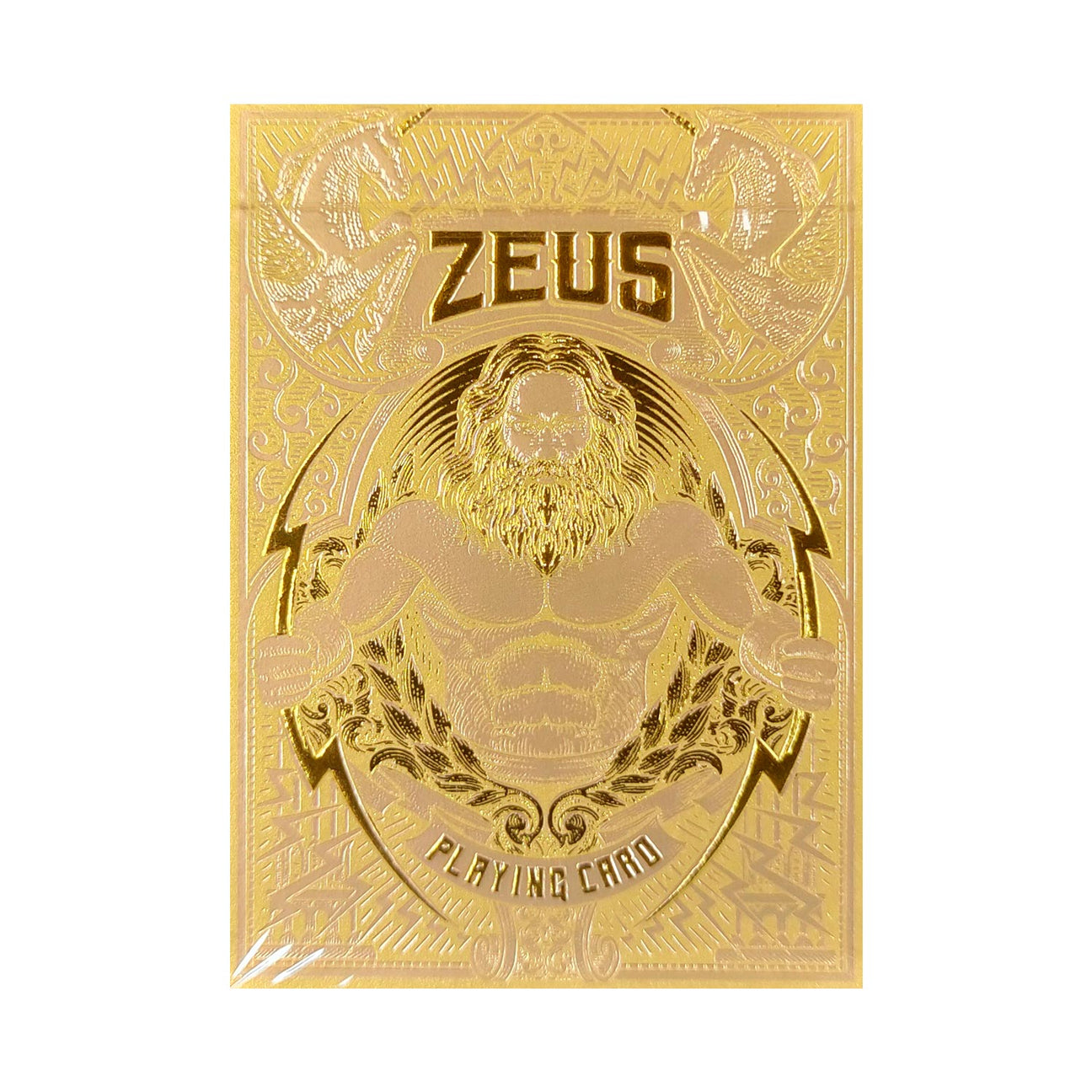 Zeus Mighty Gold Playing Cards – RunIt Decks