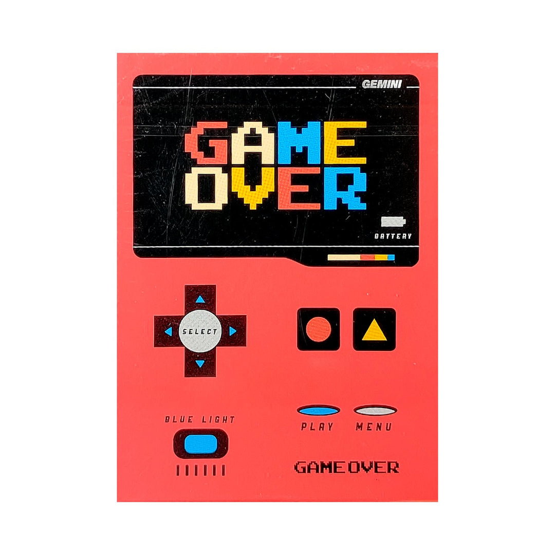 Game Over Red Playing Cards – RunIt Decks
