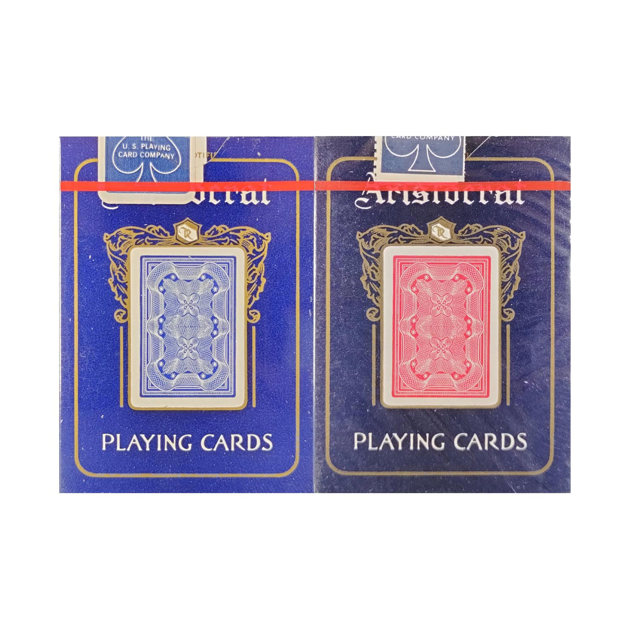 Vintage Aristocrat 727 Bank Note Linen Finish Playing Cards Set – RunIt ...