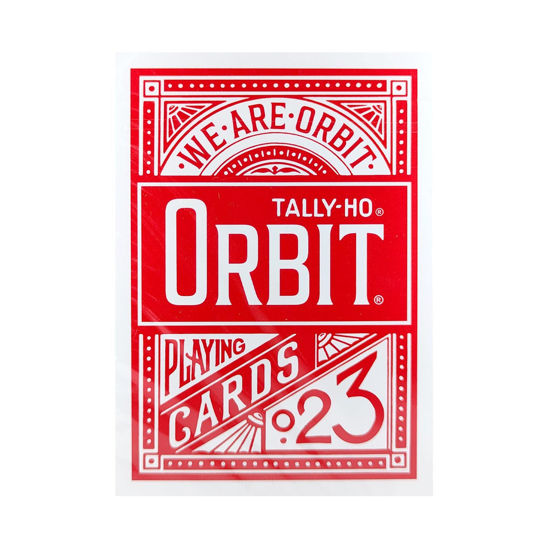 Orbit Tally-Ho Circle Back Red Playing Cards – RunIt Decks