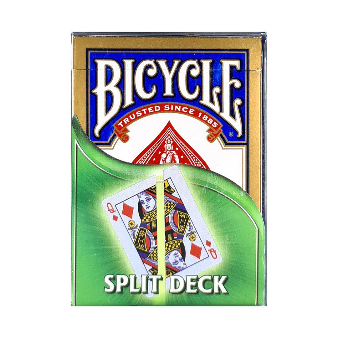 Bicycle Split Deck Blue Playing Cards – RunIt Decks