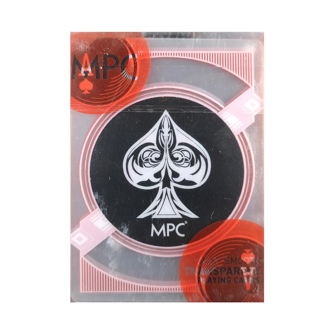 Transparent Red (Plastic) Playing Cards – RunIt Decks